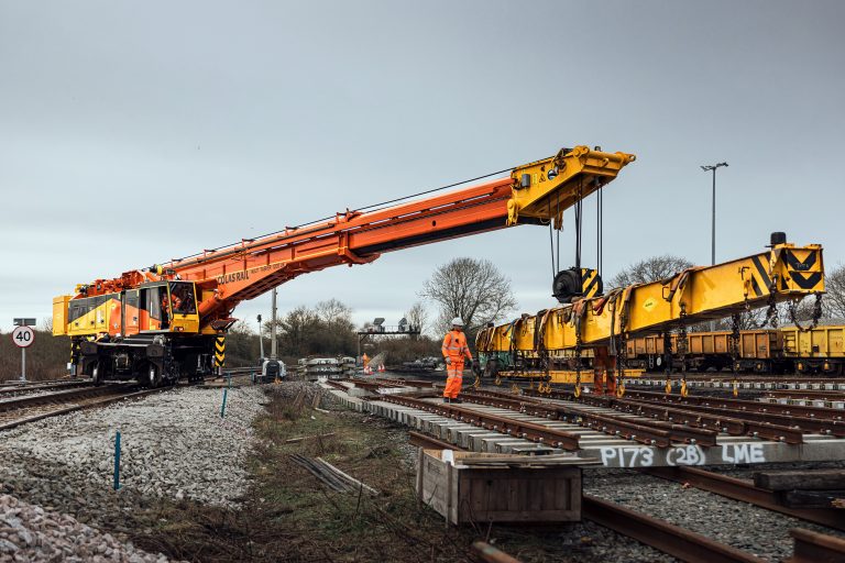 Colas Rail UK Welcome Back Refurbished Kirow 1200 Crane | Colas Rail UK