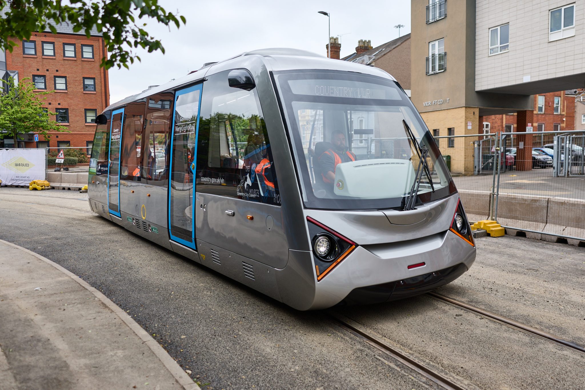 Colas Rail UK for Coventry City Council Complete CVLR On Road Test ...